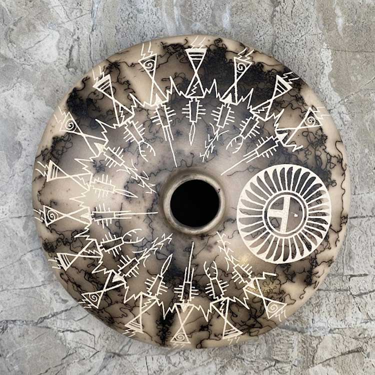 Acoma Horsehair Pottery by Gary Yellow Corn Louis – History Colorado Center